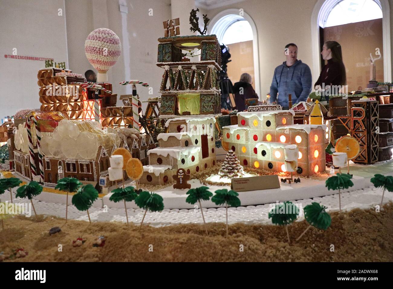 The Museum of Architecture's Gingerbread City 2019 . !00 architects ...