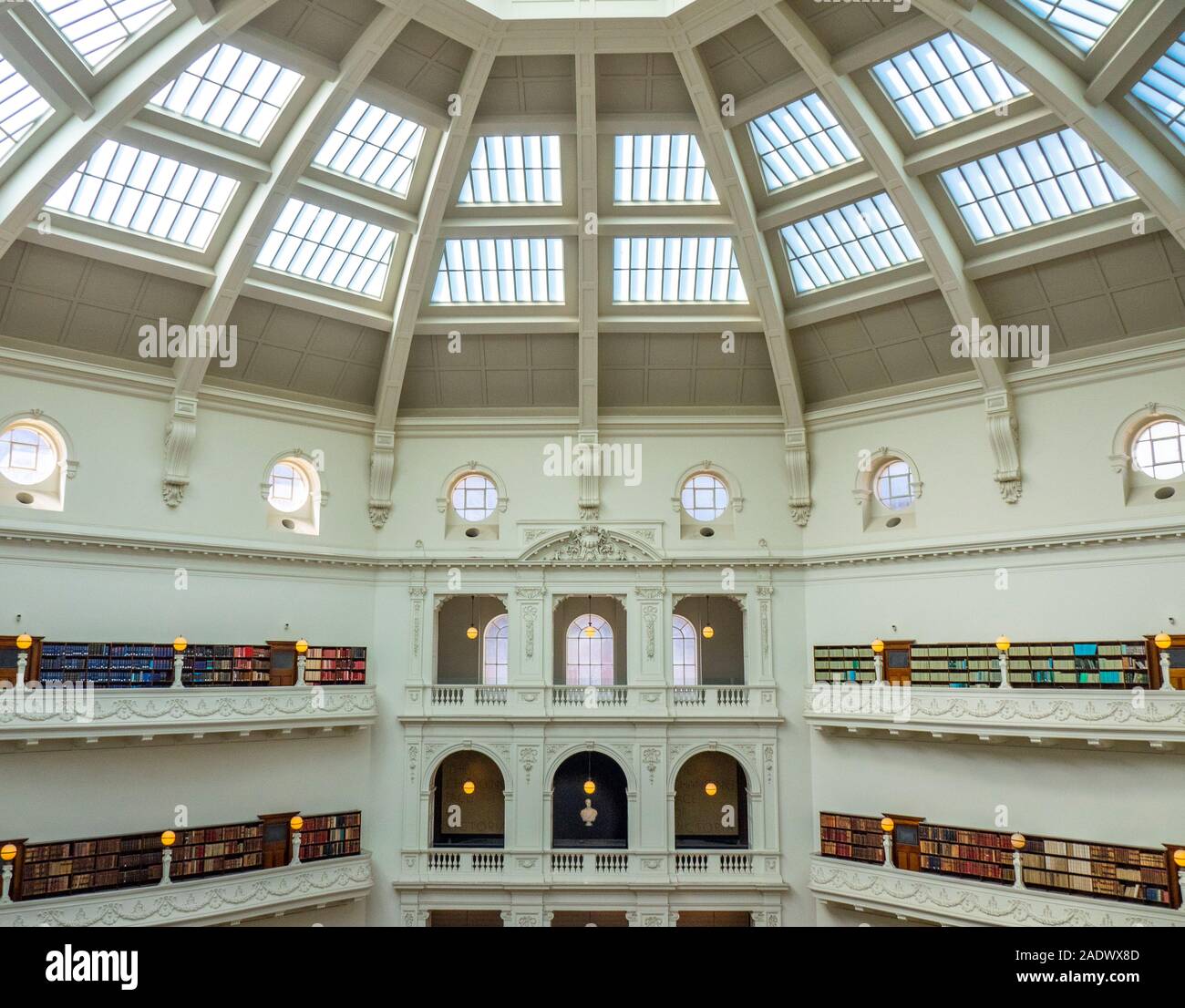La Trobe Reading Room of the State Library Victoria Melbourne Australia ...