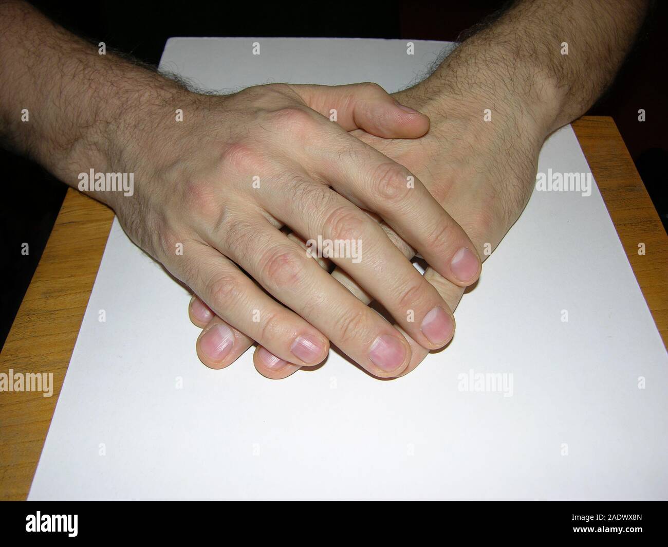 man's hands, expression, gesticulation Stock Photo - Alamy