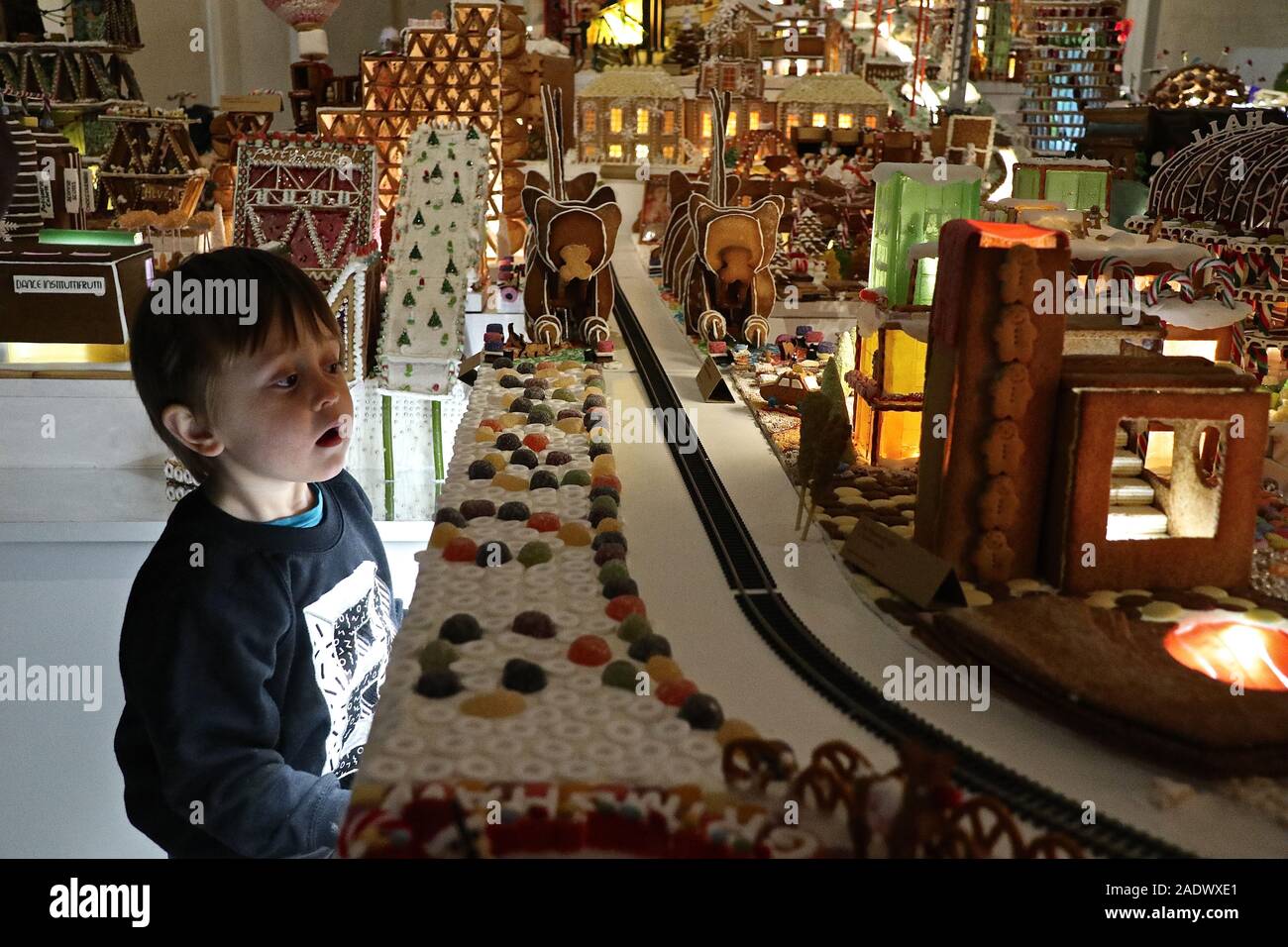 The Museum of Architecture's Gingerbread City 2019 . !00 architects ...