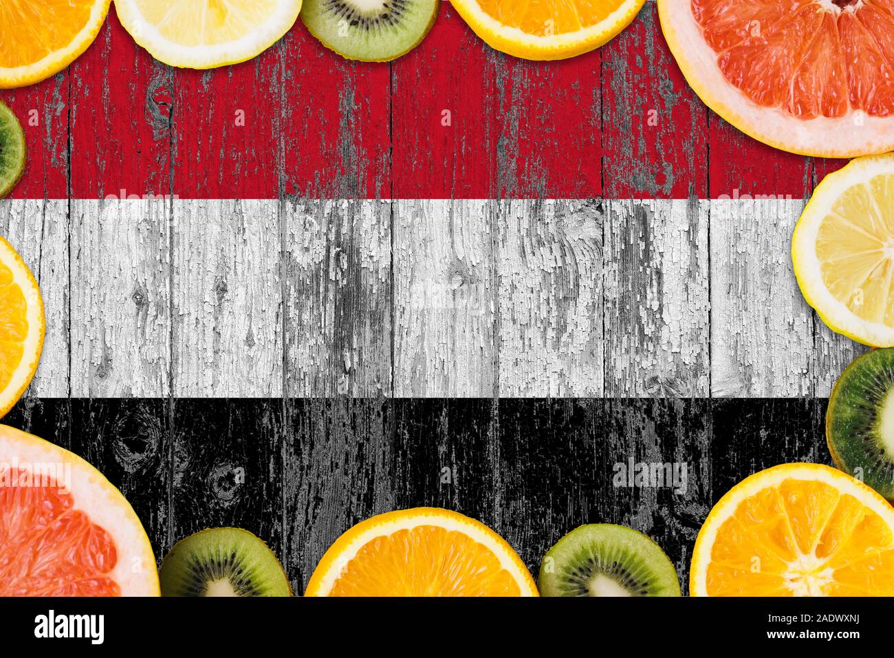 Yemen food concept. Fresh fruits from traditional gardens. Cooking ...