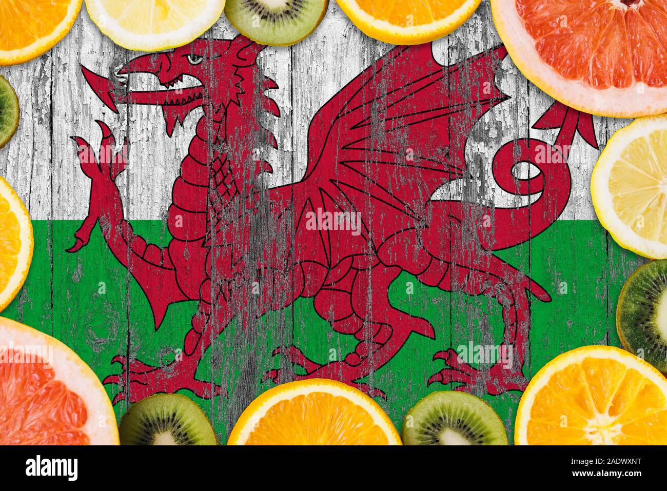 Welsh flag food hi-res stock photography and images - Alamy