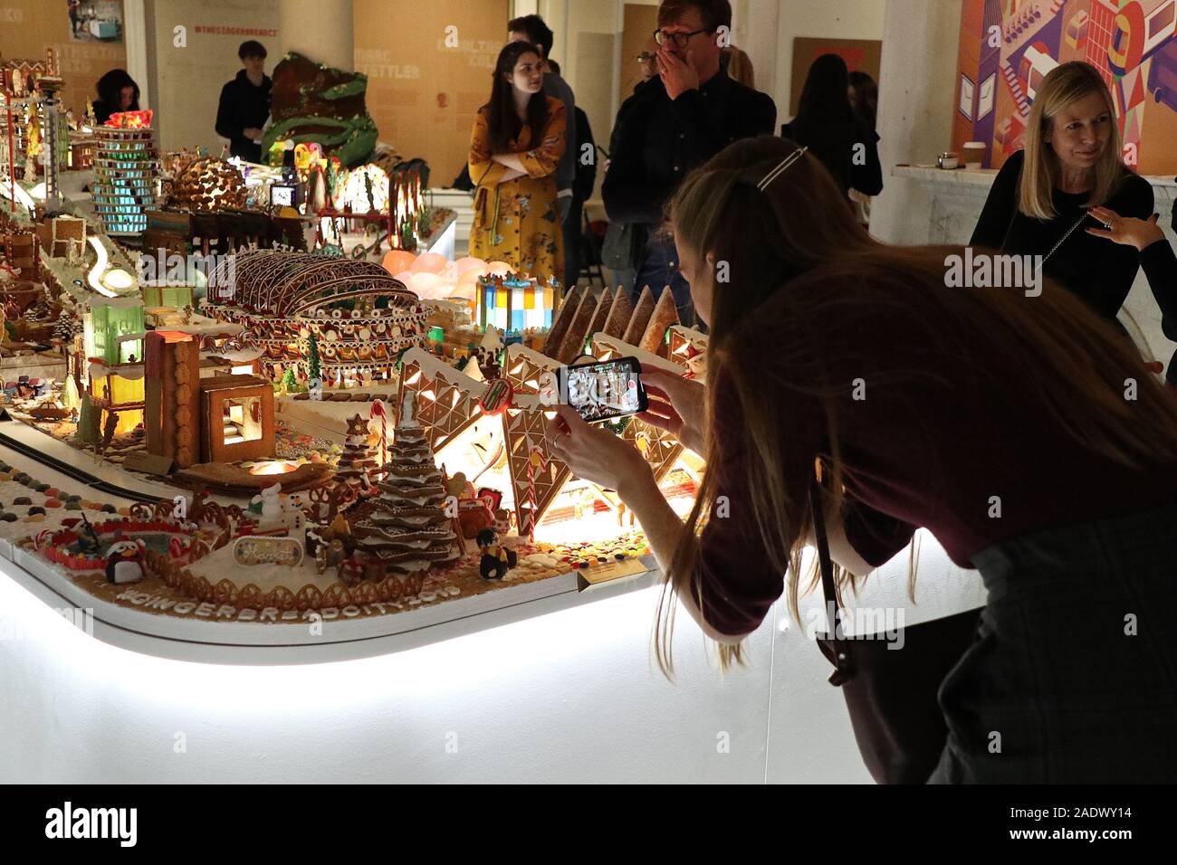 The Museum of Architecture's Gingerbread City 2019 . !00 architects ...