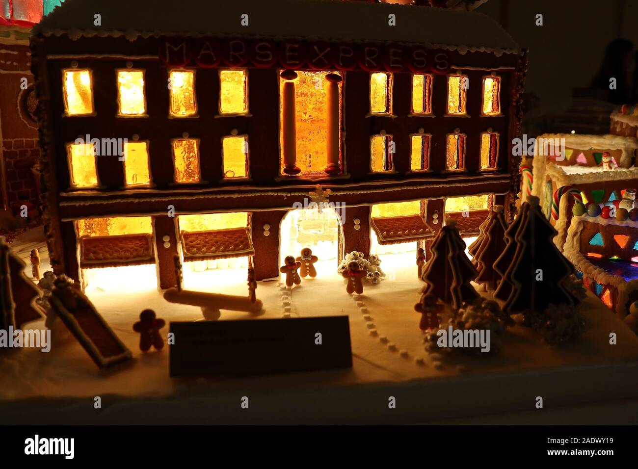 The Museum of Architecture's Gingerbread City 2019 . !00 architects ...