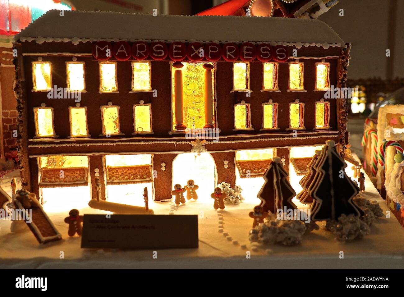 The Museum of Architecture's Gingerbread City 2019 . !00 architects ...