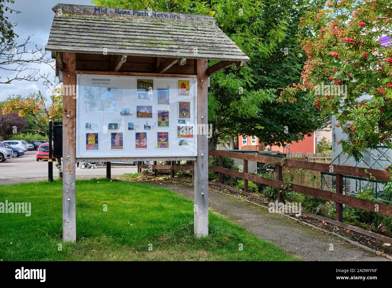 Dingwall tourist map hi-res stock photography and images - Alamy