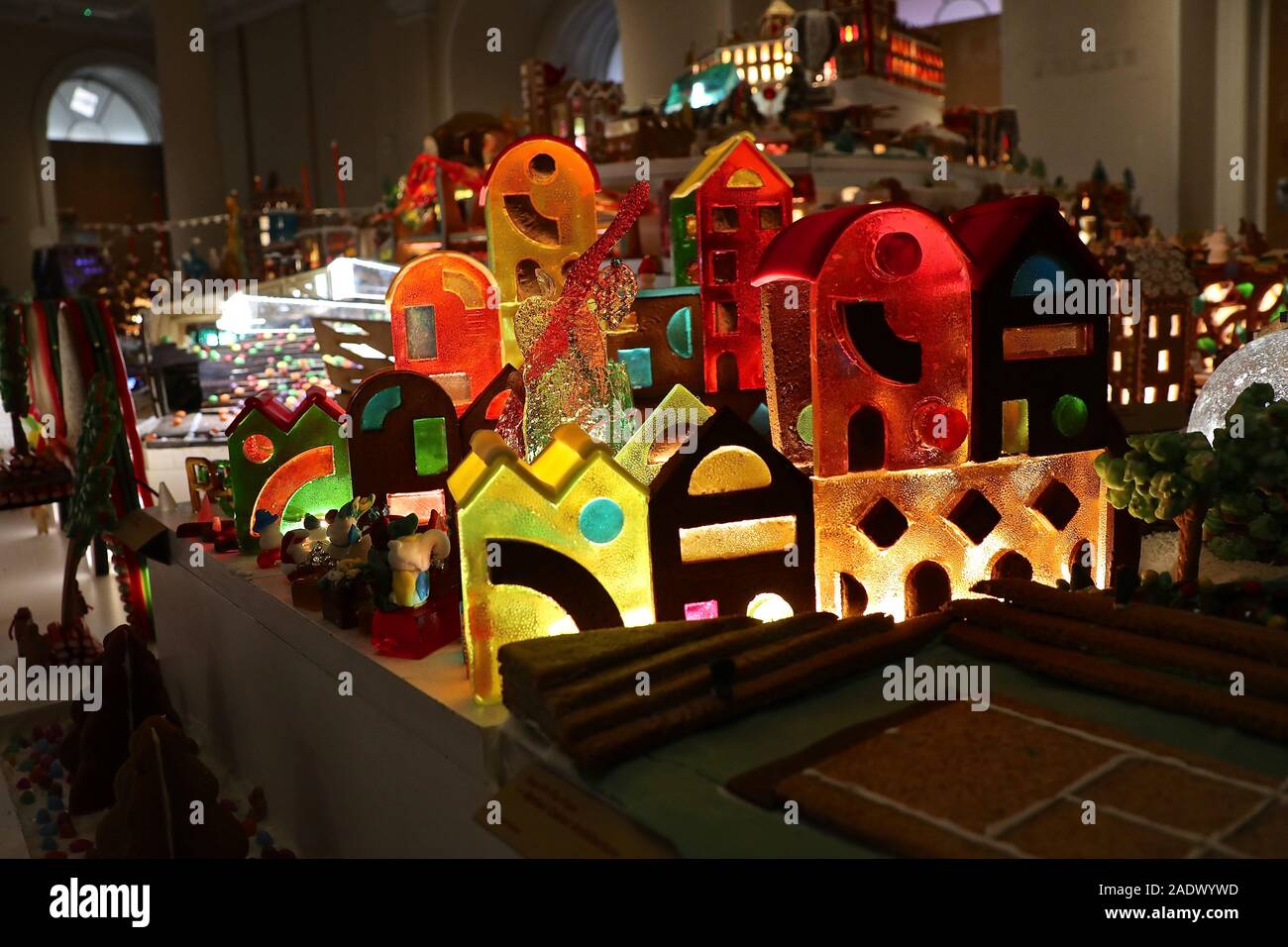 The Museum of Architecture's Gingerbread City 2019 . !00 architects ...