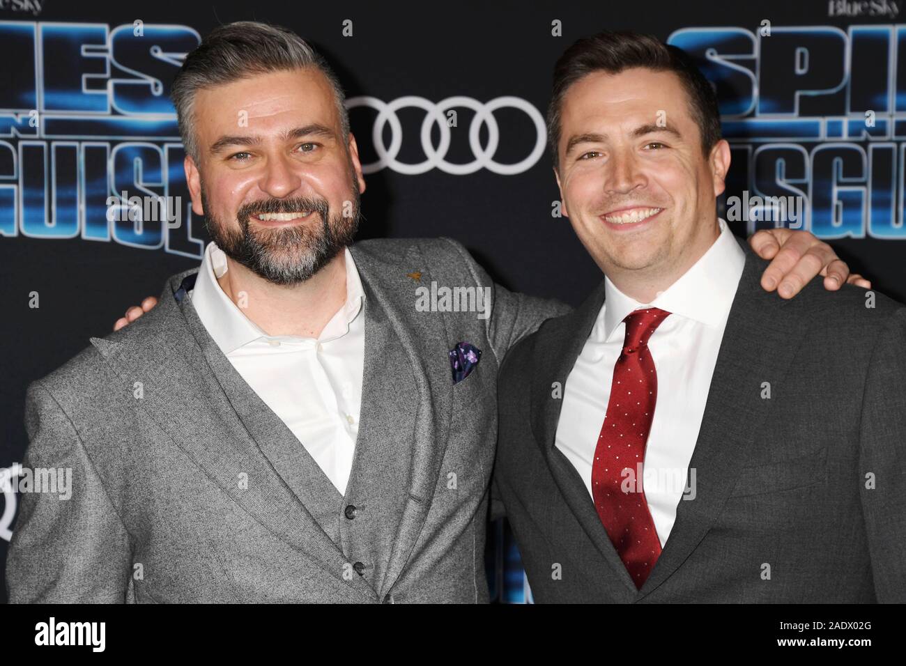 HOLLYWOOD, CA - DECEMBER 04: Directors Troy Quane (L) and Nick Bruno ...