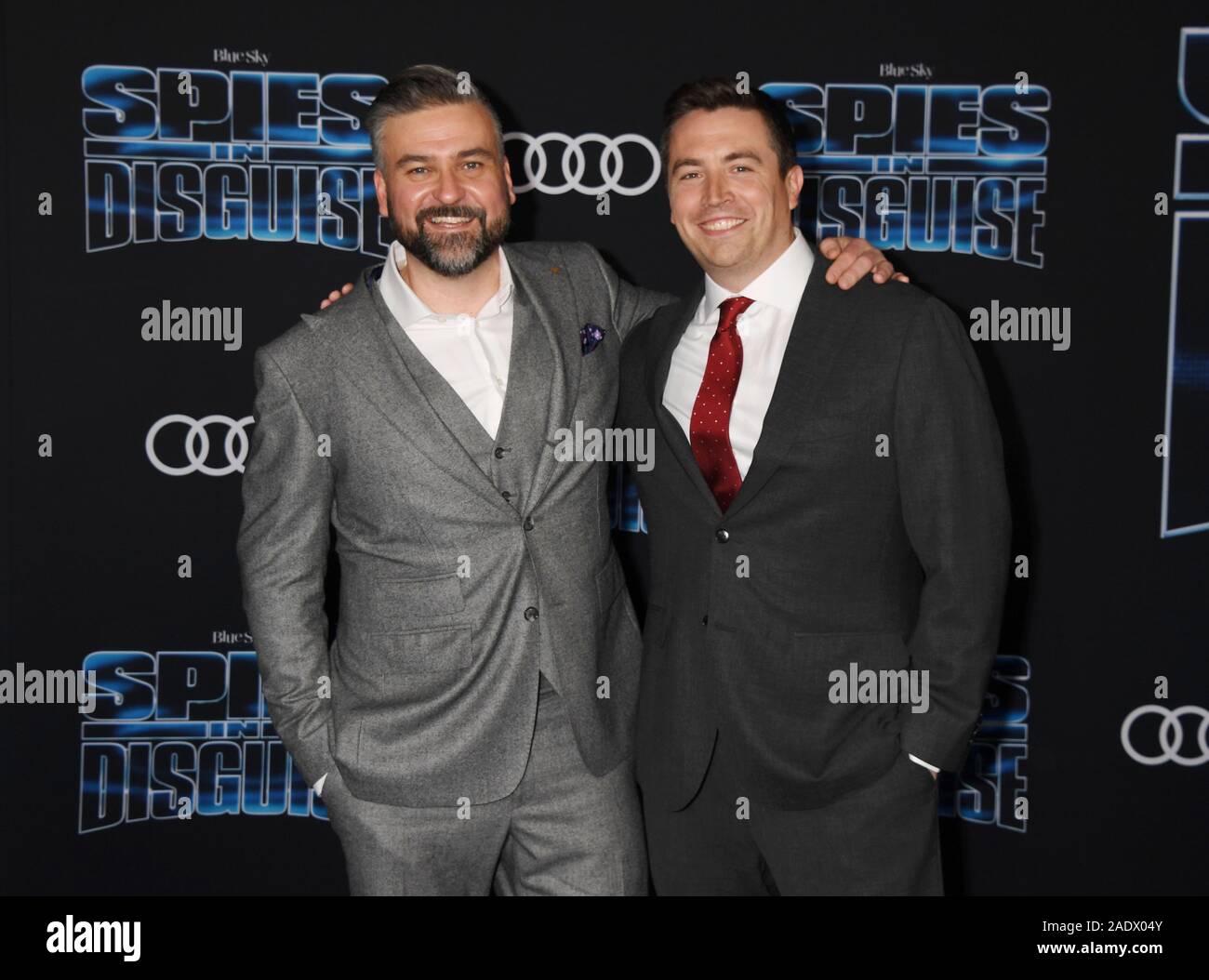 HOLLYWOOD, CA - DECEMBER 04: Directors Troy Quane (L) and Nick Bruno ...