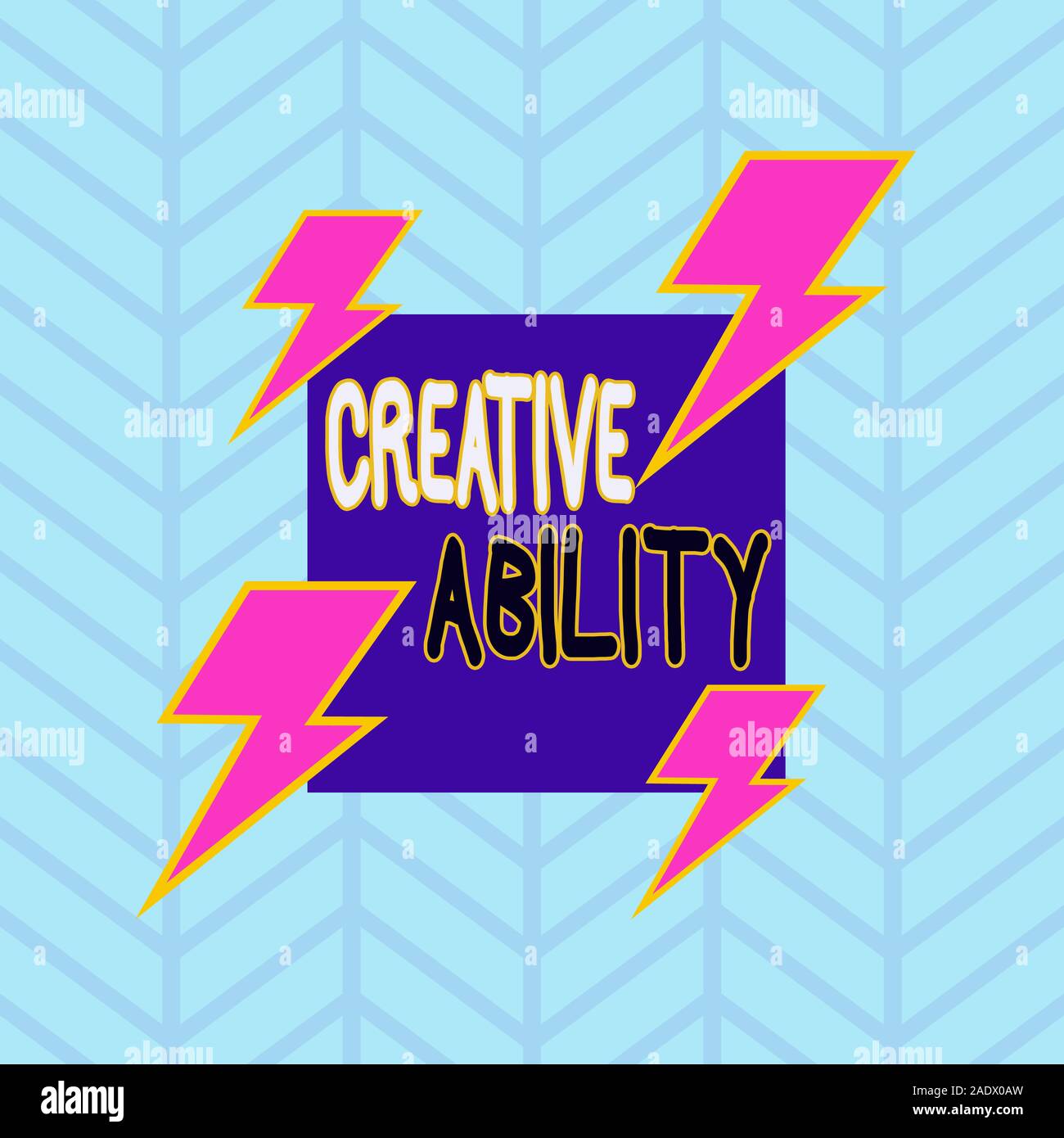 Conceptual hand writing showing Creative Ability. Concept meaning able ...