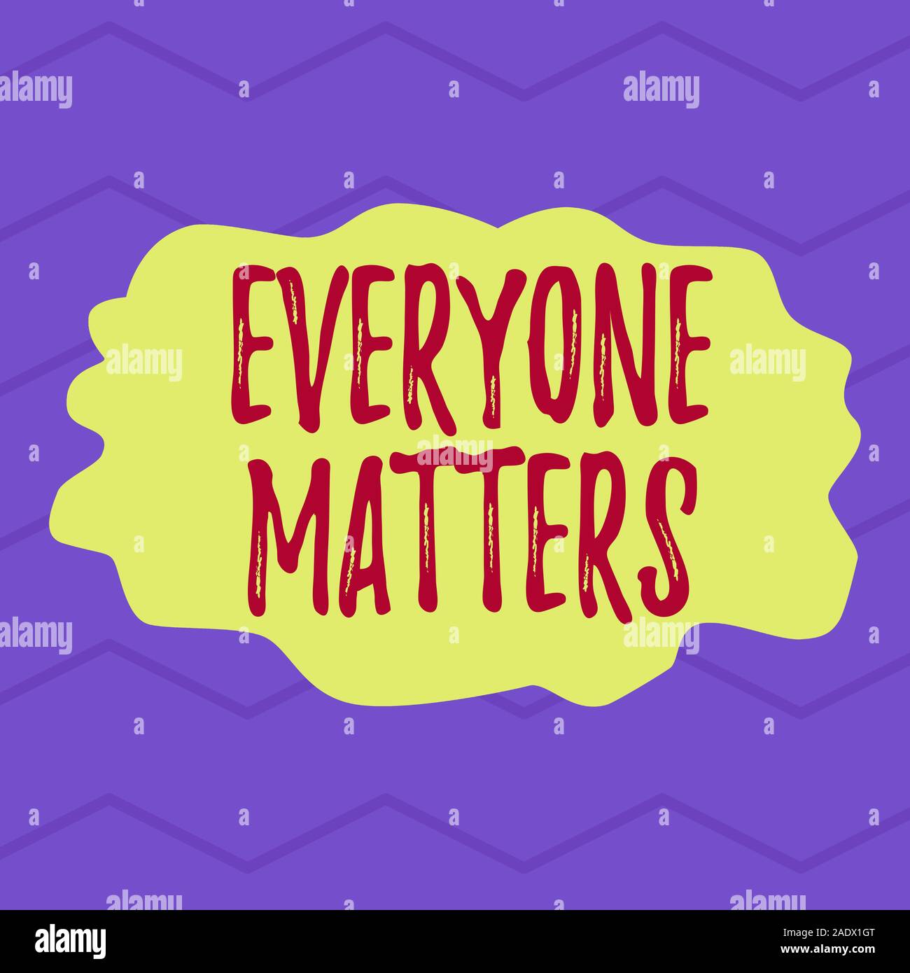 Word writing text Everyone Matters. Business photo showcasing ...