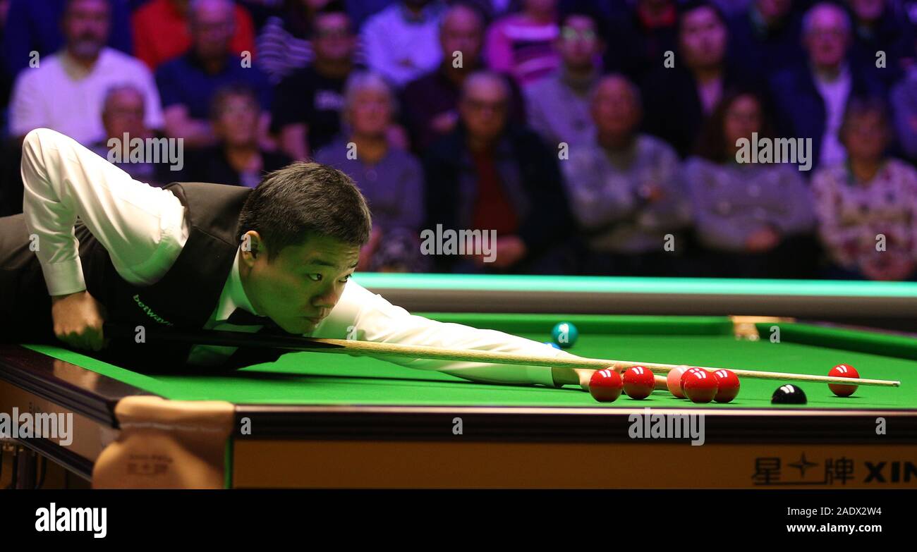 Ding Junhui during day nine of the Betway UK Championship at the York ...