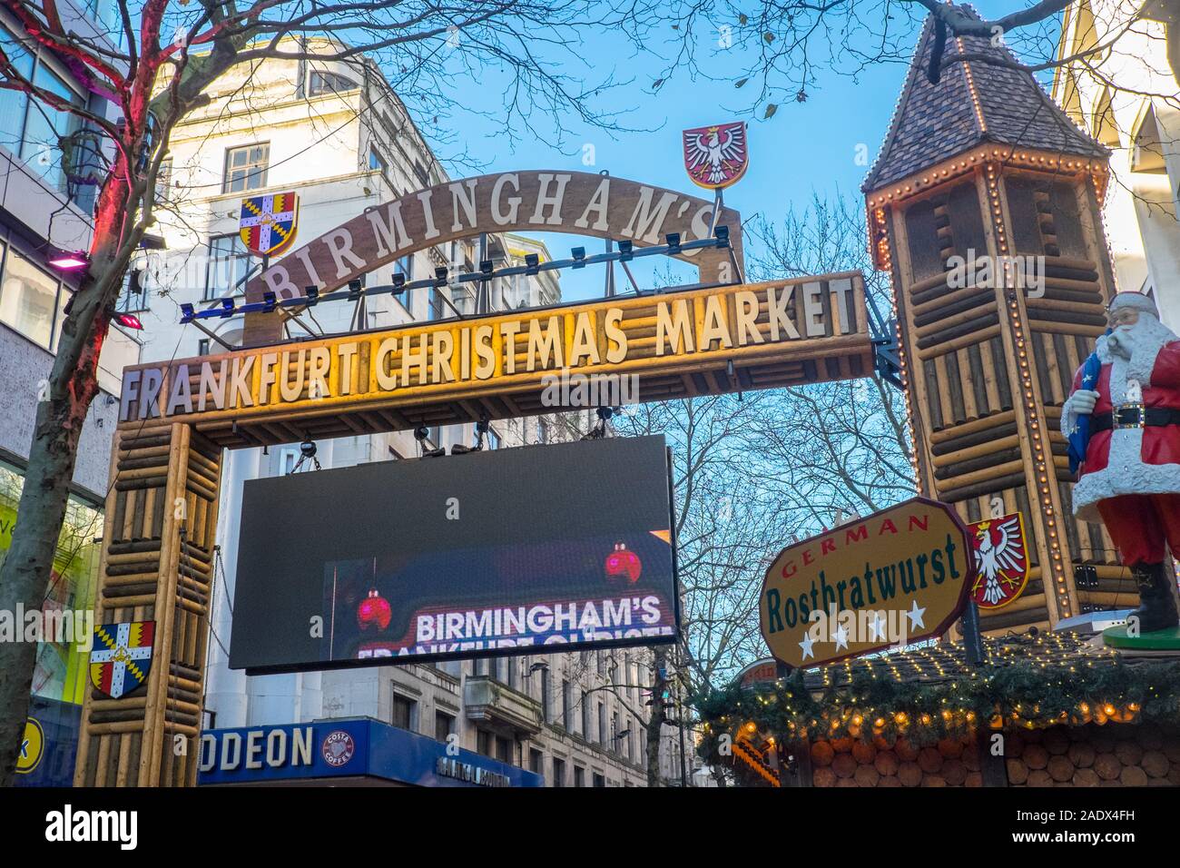 Birminghams frankfurt german christmas market hi-res stock photography ...