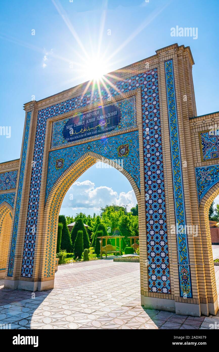 Kulob Mir Sayyid Ali Hamadani Mausoleum Picturesque View of the ...
