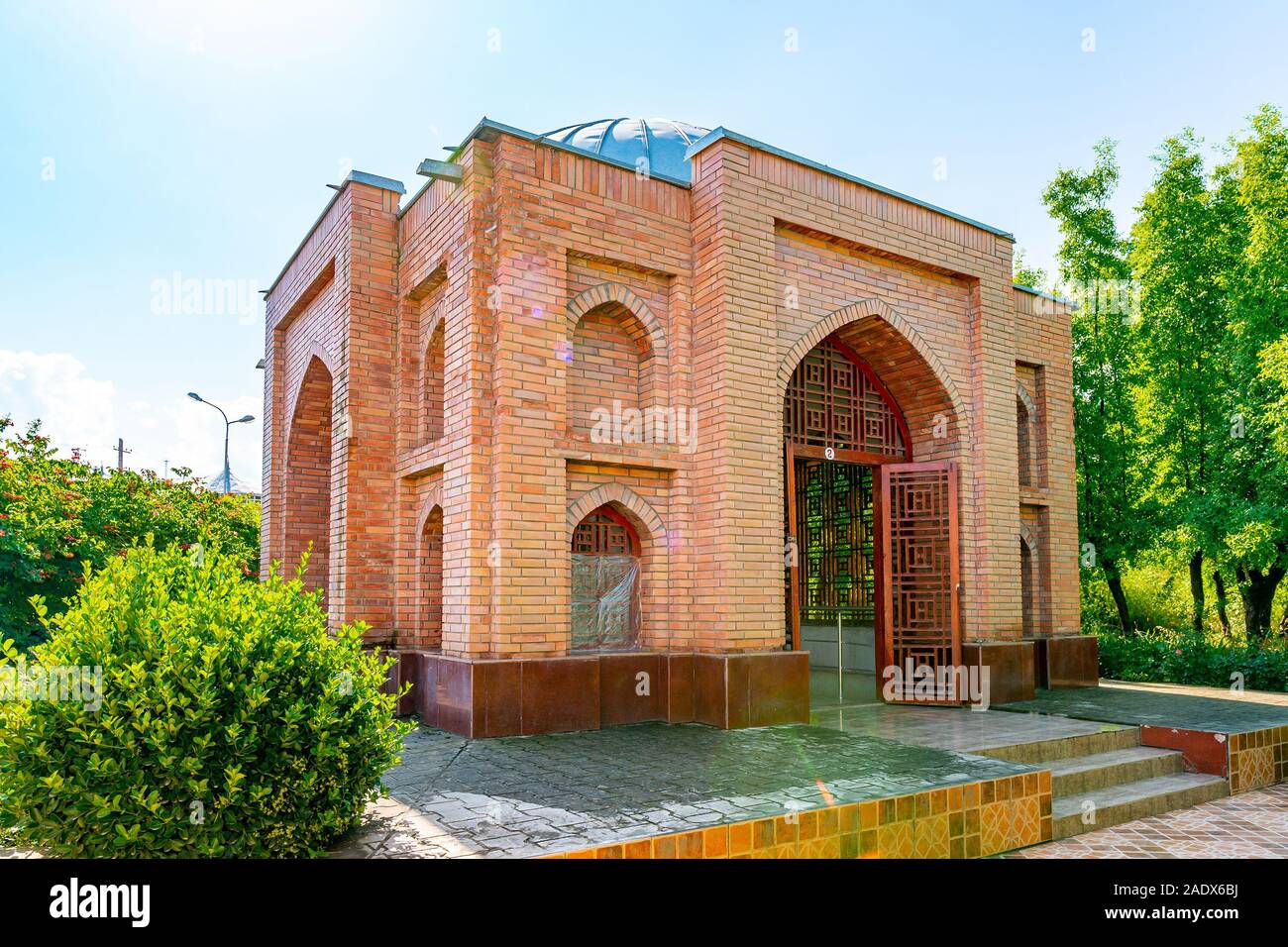 Kulob Mir Sayyid Ali Hamadani Mausoleum Picturesque View of Shrine on a ...