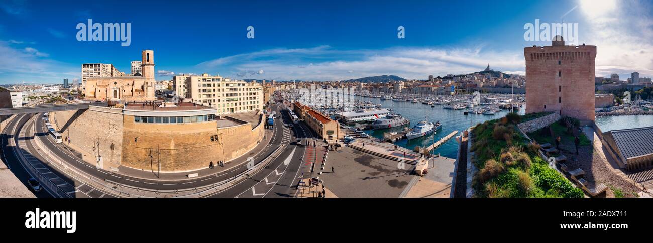 Panorama marseille hi-res stock photography and images - Alamy
