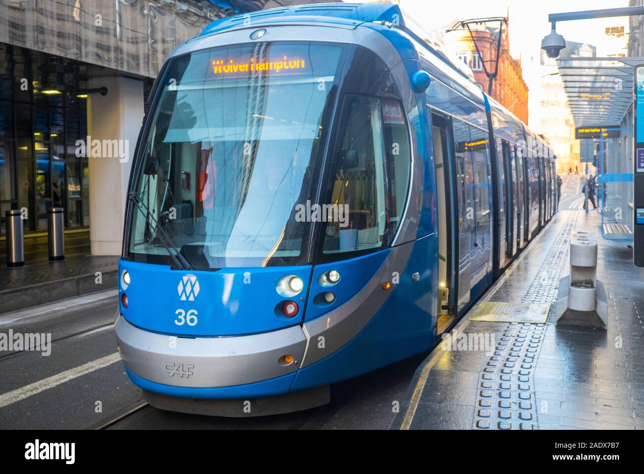 Wolverhampton tram station hi-res stock photography and images - Alamy