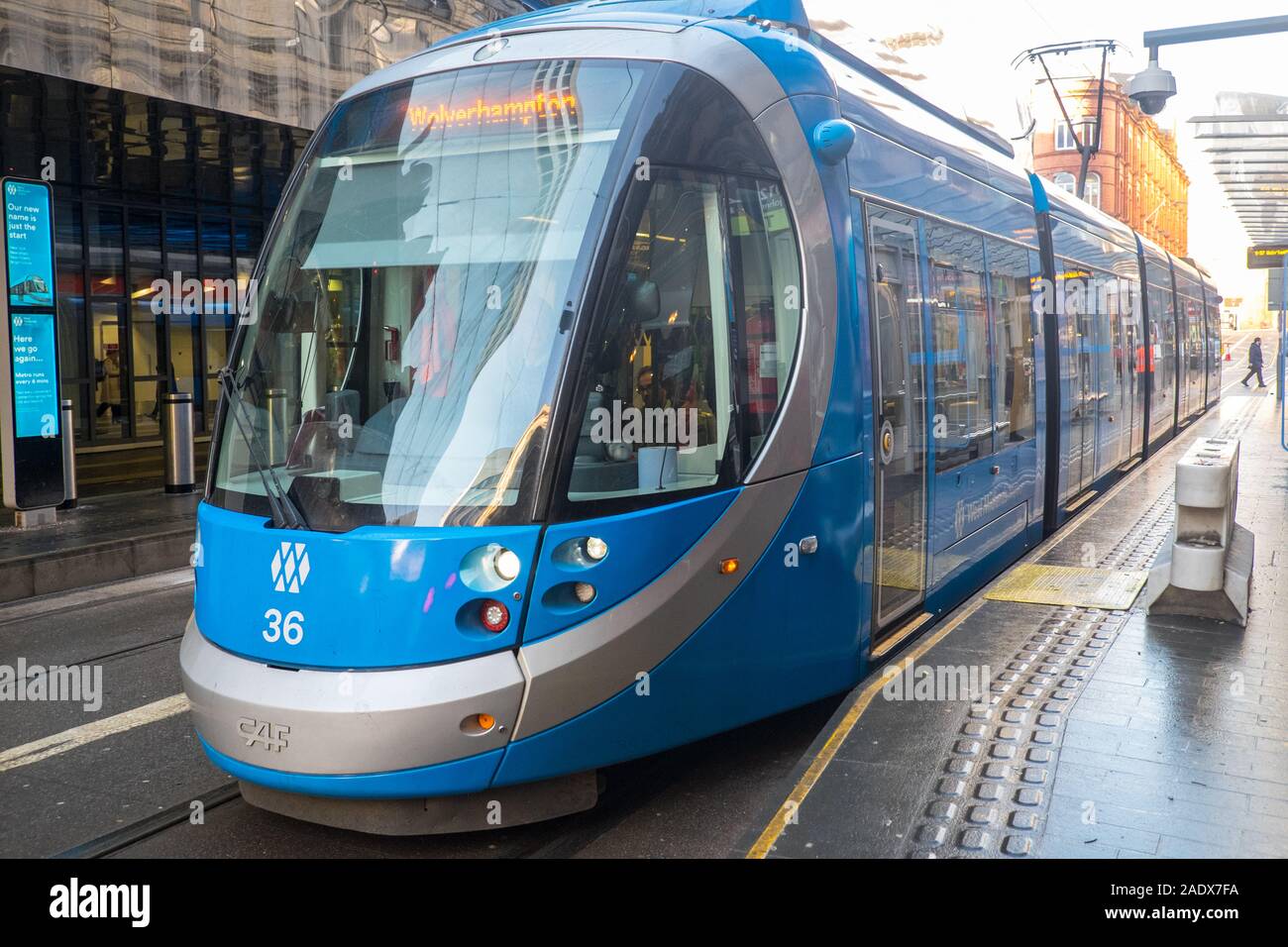 Tram station wolverhampton hi-res stock photography and images - Alamy
