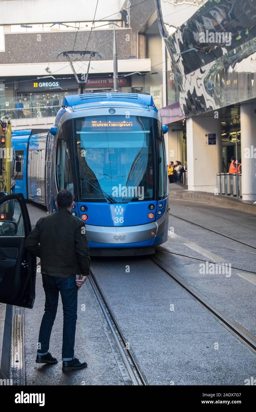 Wolverhampton tram station hi-res stock photography and images - Alamy