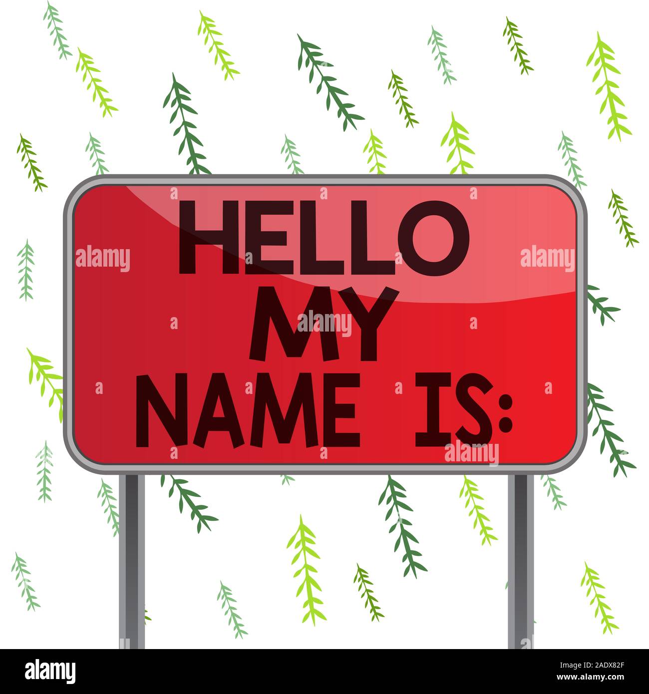 Hello My Name Is Clip Art