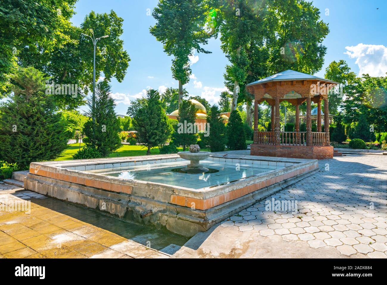 Kulob Mir Sayyid Ali Hamadani Mausoleum Picturesque View of Pavilion ...
