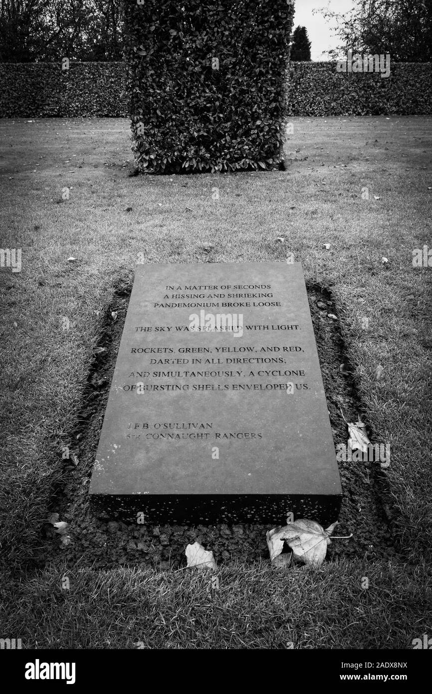 Peace park at messines hi-res stock photography and images - Alamy
