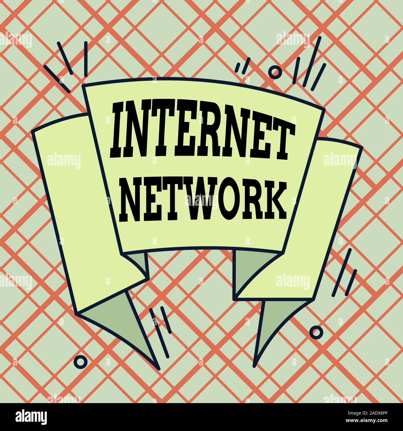 Writing note showing Internet Network. Business concept for connects ...