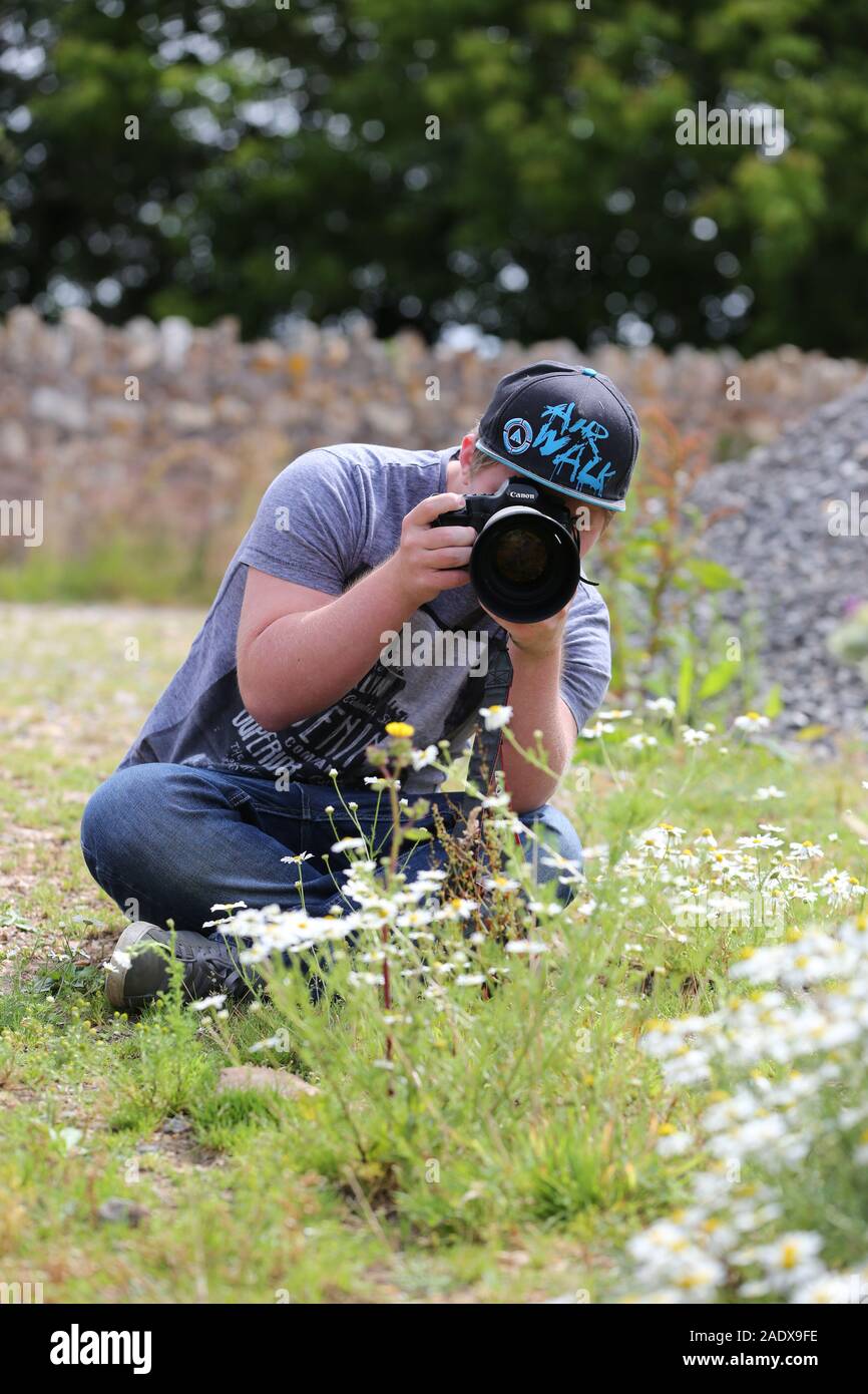 Oliver Hellowell Photographer with Down Syndrome out and about creating ...