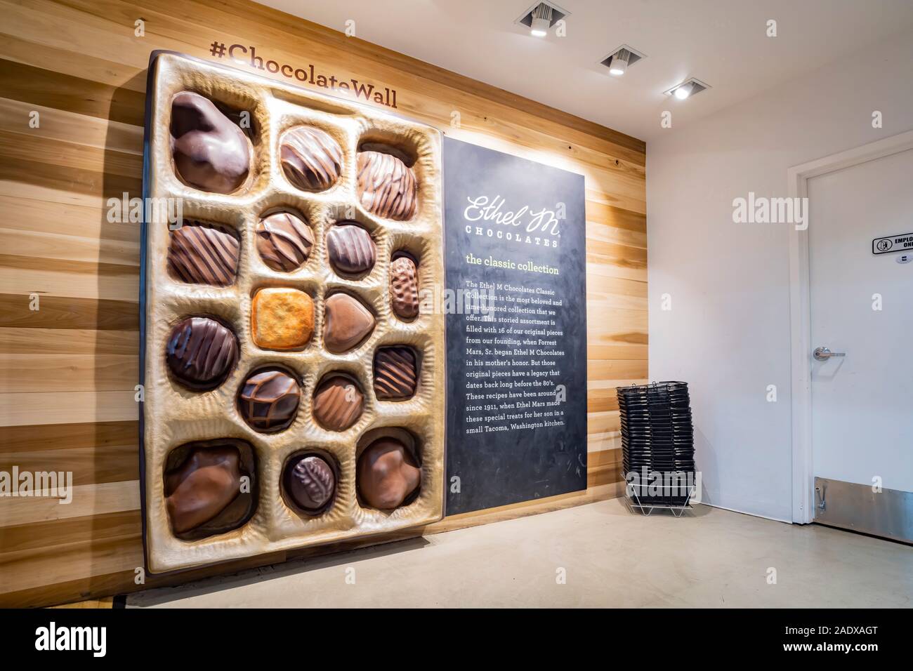 Ethel m chocolate factory hi-res stock photography and images - Alamy