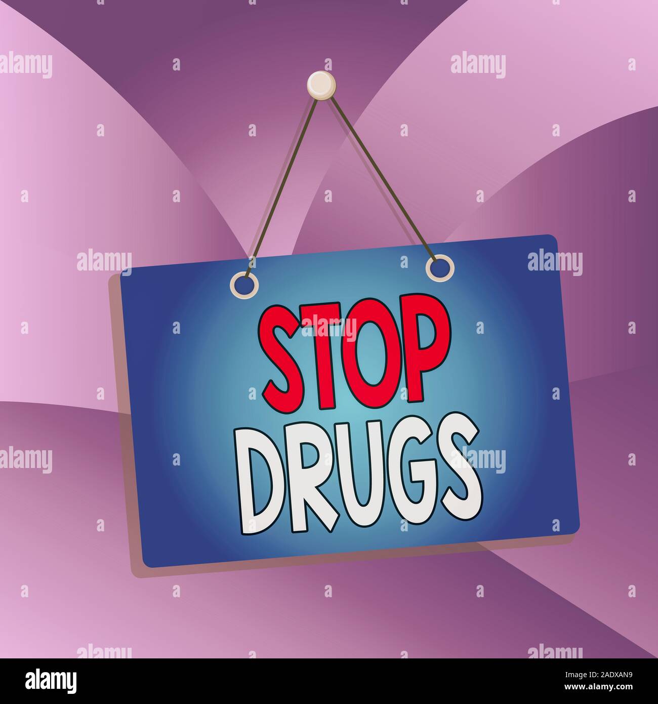 Handwriting text Stop Drugs. Conceptual photo put an end on dependence ...