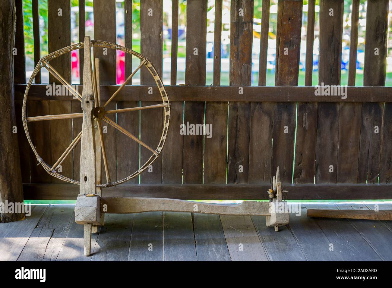 Silk spinning machine hi-res stock photography and images - Alamy