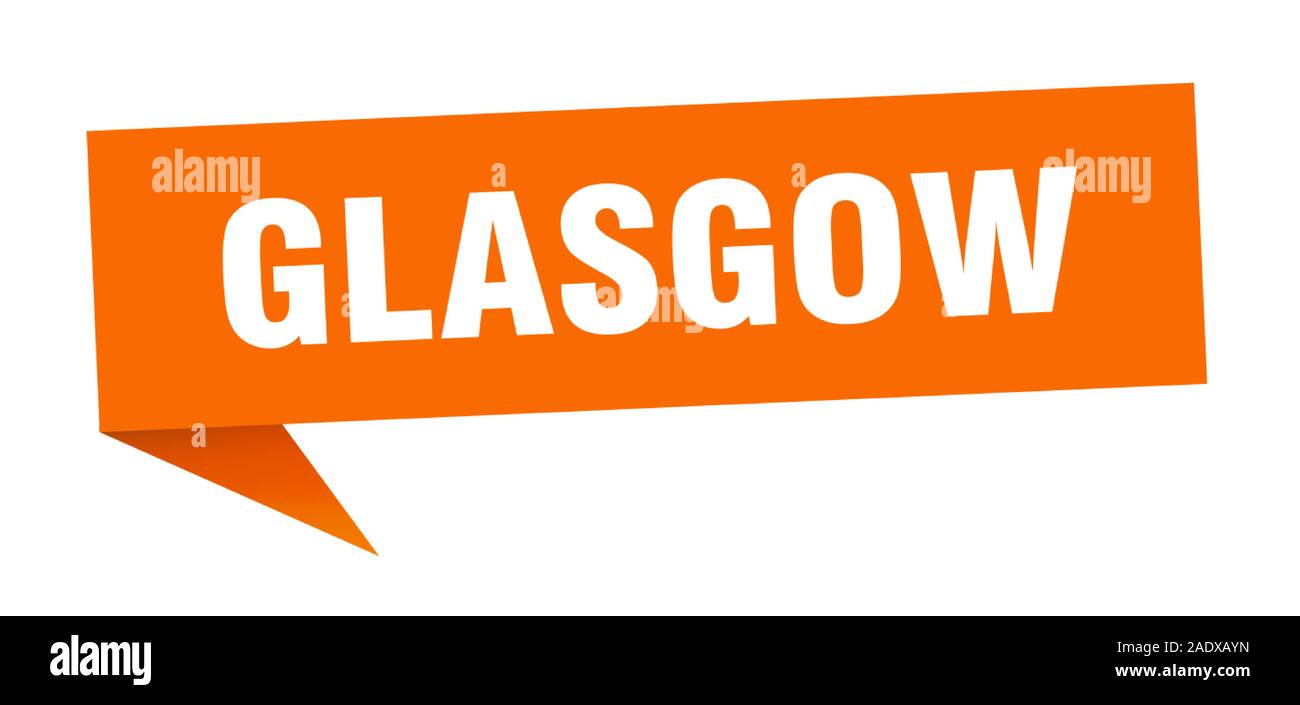 Welcome to glasgow sign Cut Out Stock Images & Pictures - Alamy