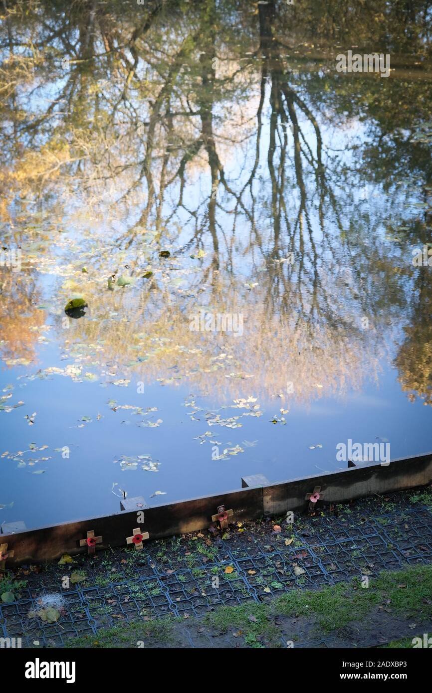 Messines ridge crater hi-res stock photography and images - Alamy