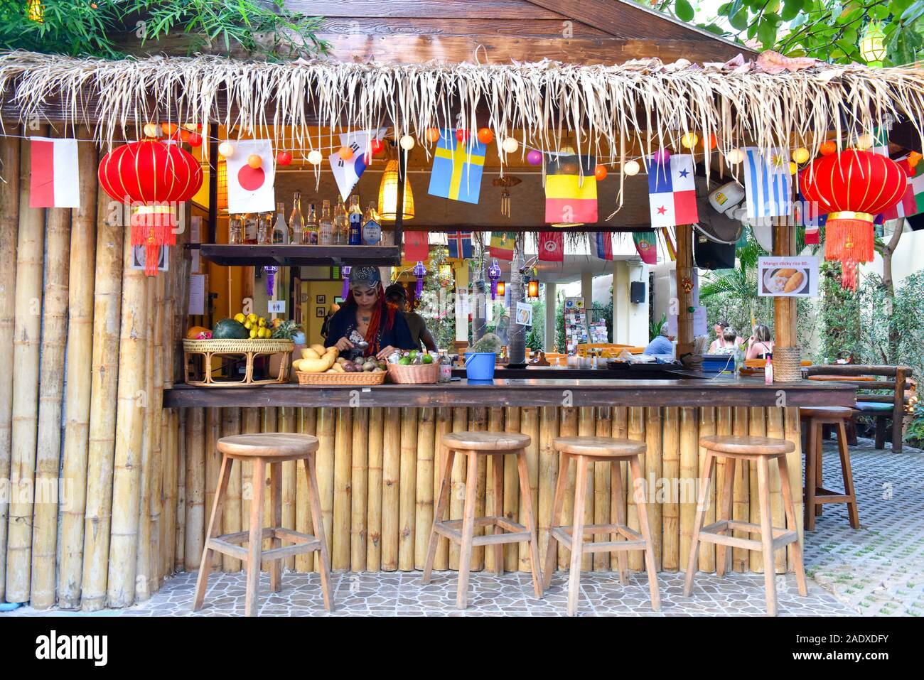 Thailand bar old tourists hi-res stock photography and images - Alamy