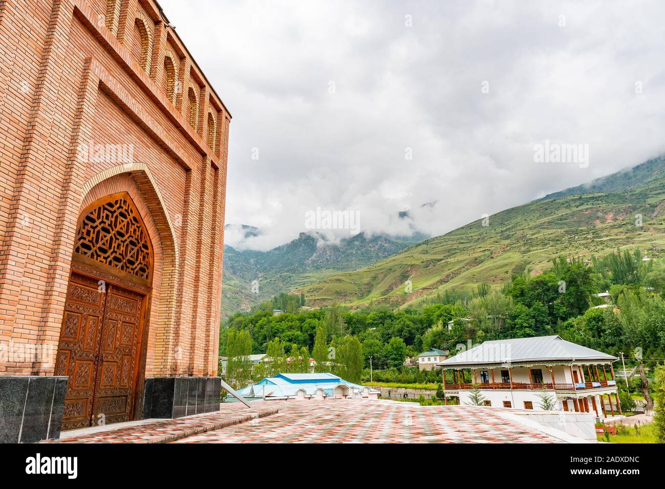 Panjrud Abu Abdullah Rudaki Mausoleum Picturesque View of the Tomb and ...