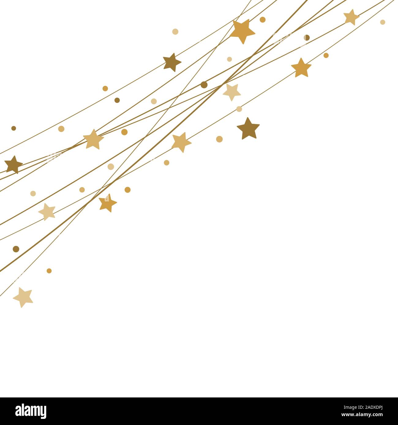 EPS 10 vector file showing stars on strings background for christmas ...