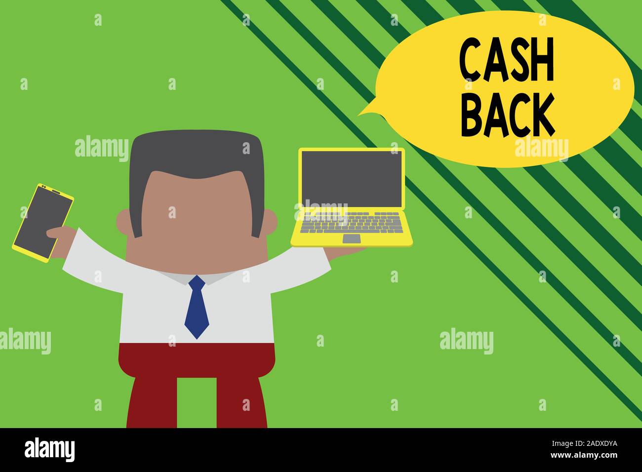 Conceptual hand writing showing Cash Back. Concept meaning denoting a ...