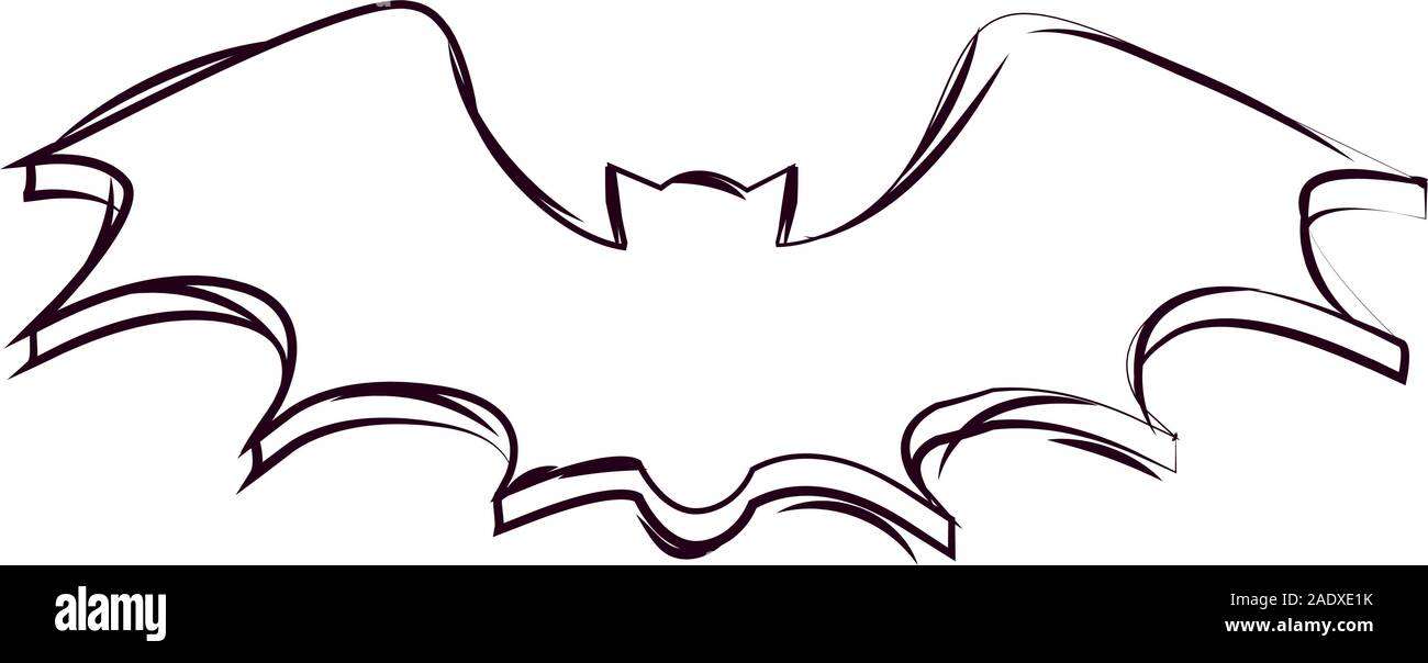 Sketch of a bat Stock Vector Image & Art - Alamy