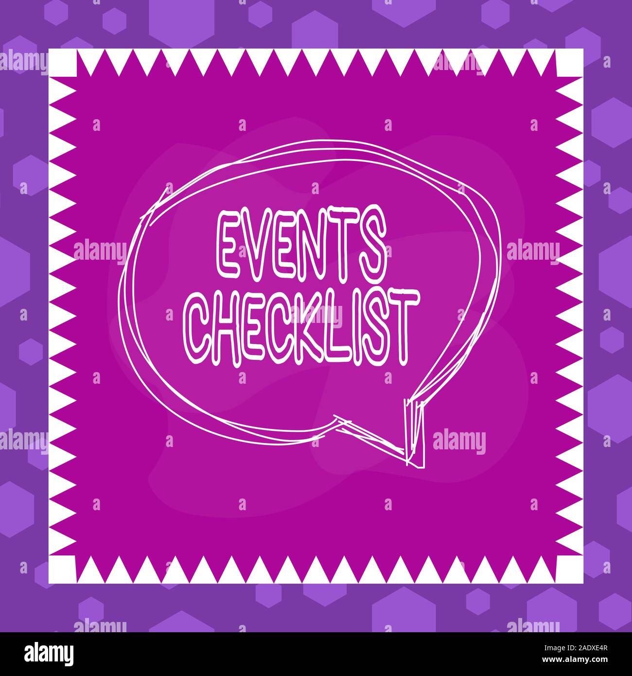 Writing note showing Events Checklist. Business concept for invaluable ...