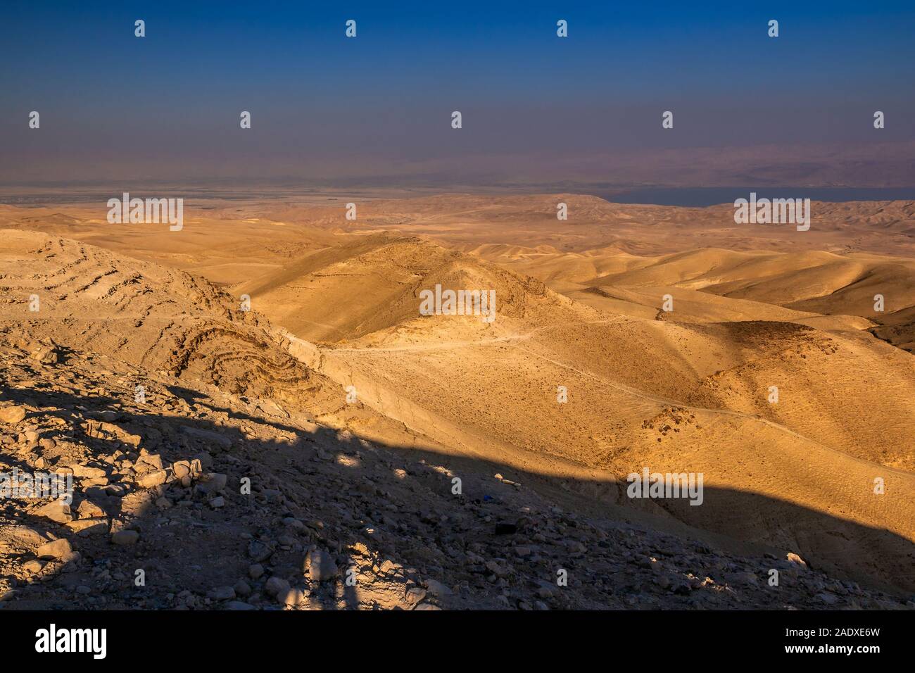 Mount Azazel located near Jerusalem and the Dead Sea. West Bank, Israel ...