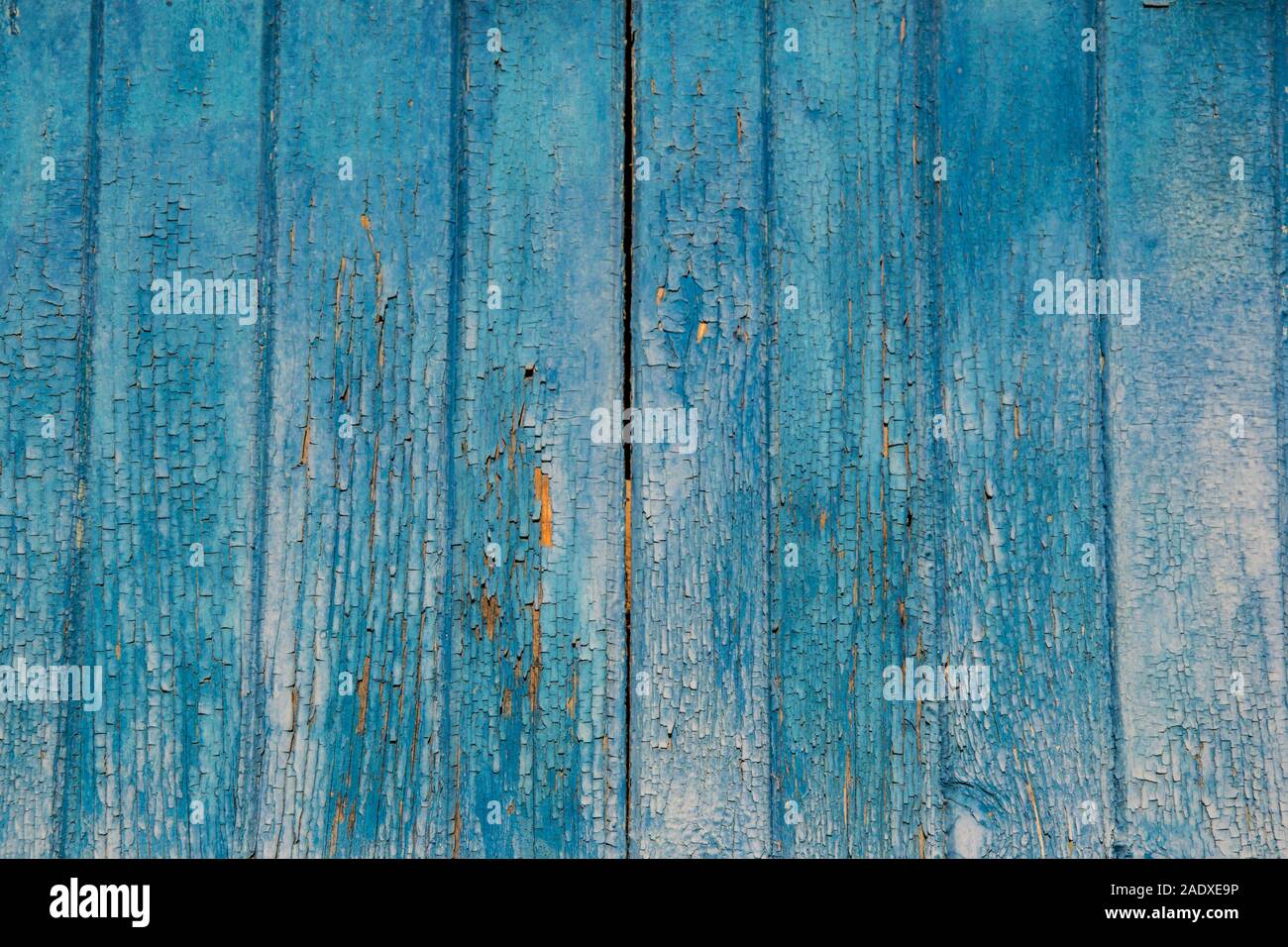 Blue wooden wall, old wood planks texture, grunge background, abstract ...