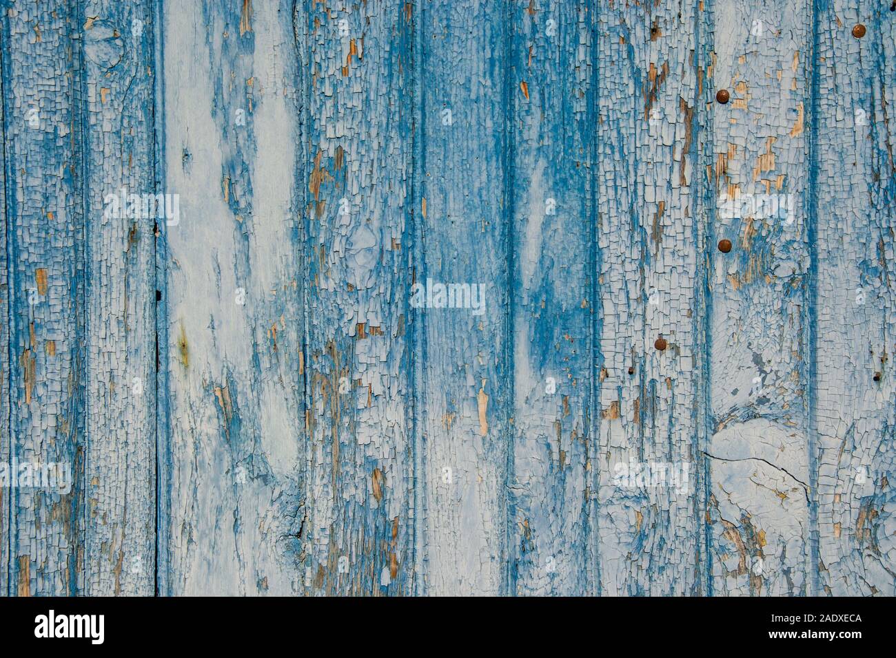 Blue wooden wall, old wood planks texture, grunge background, abstract ...