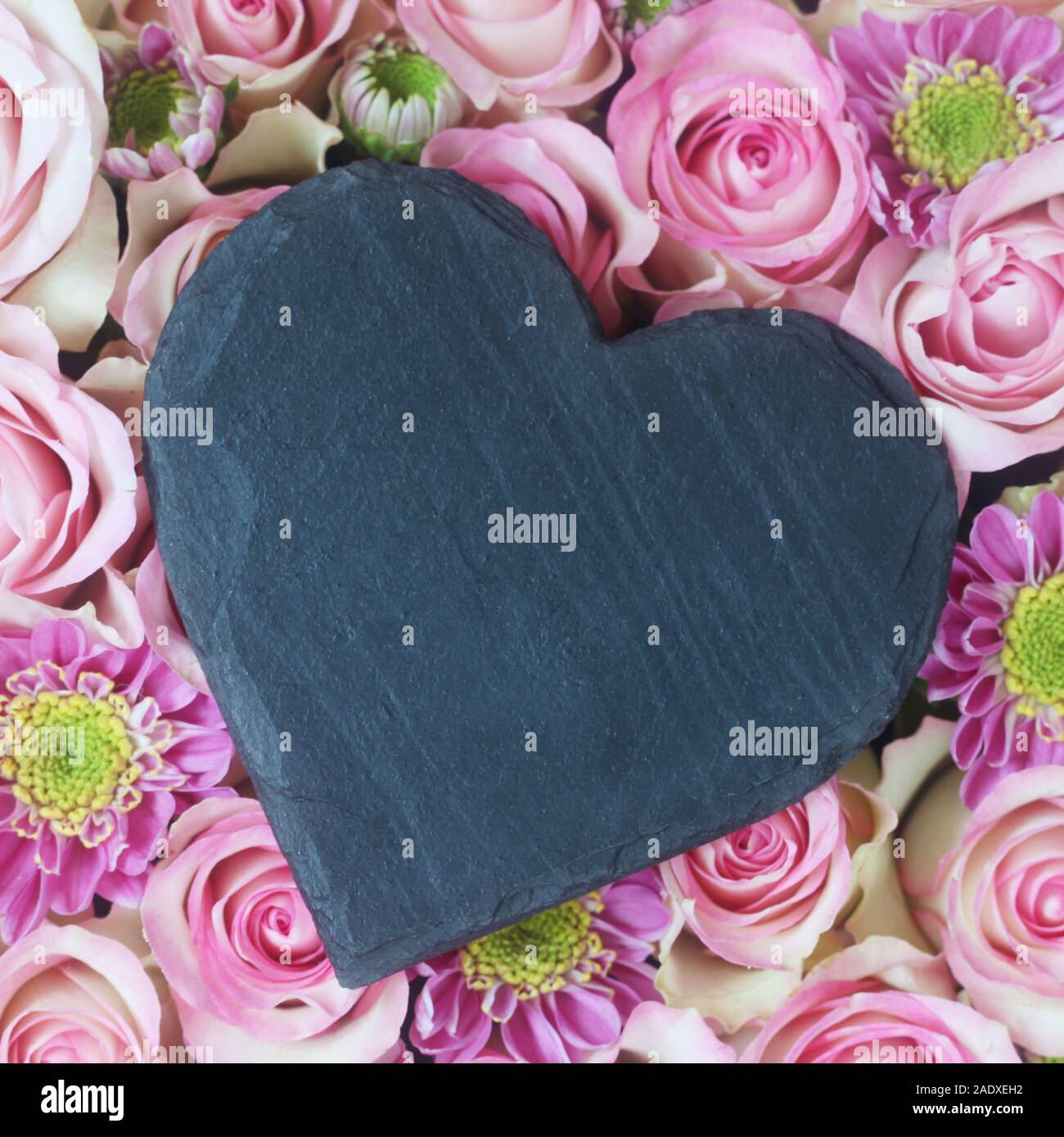Slate heart hi-res stock photography and images - Alamy
