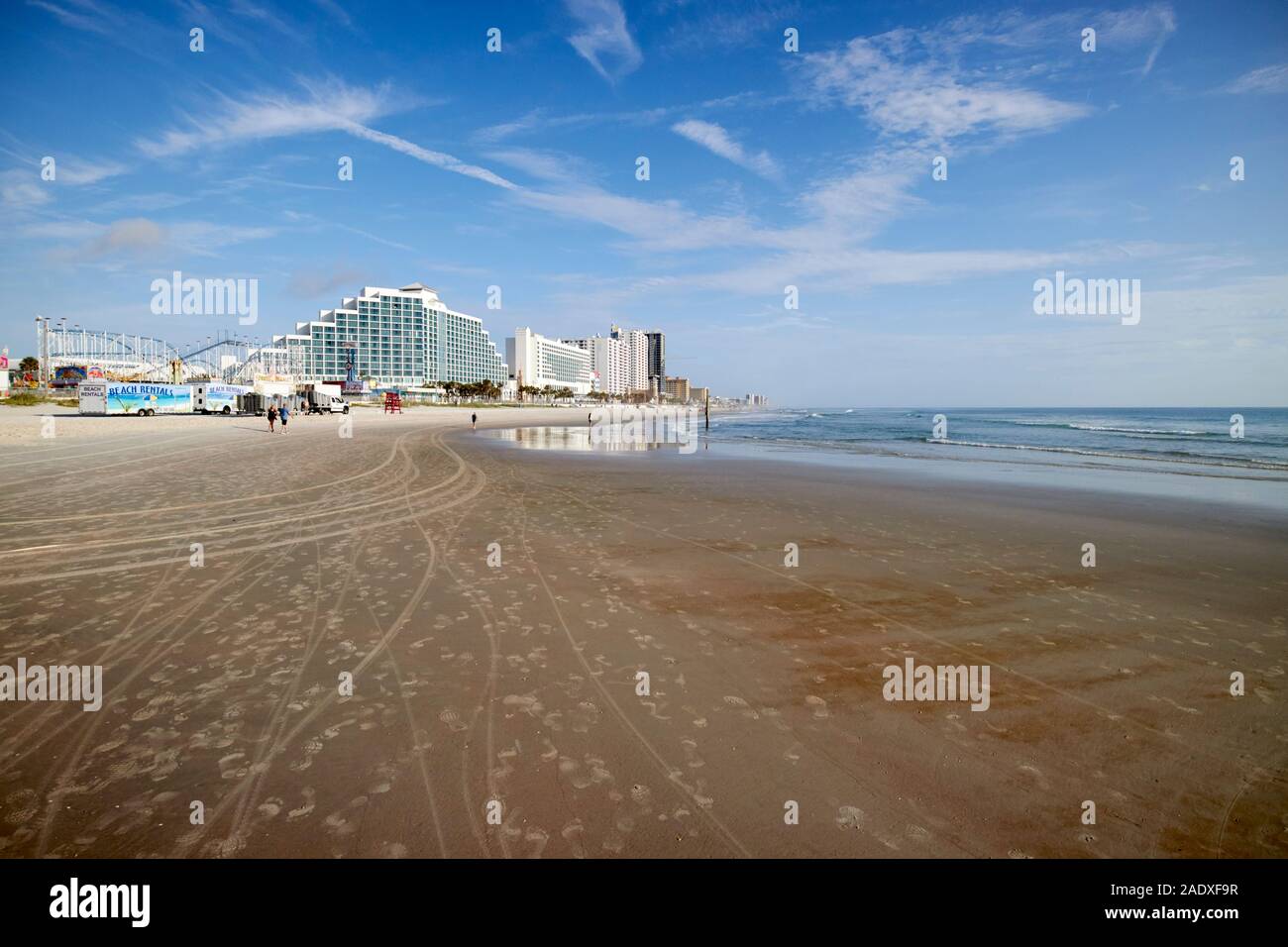 early morning daytona beach florida usa Stock Photo - Alamy