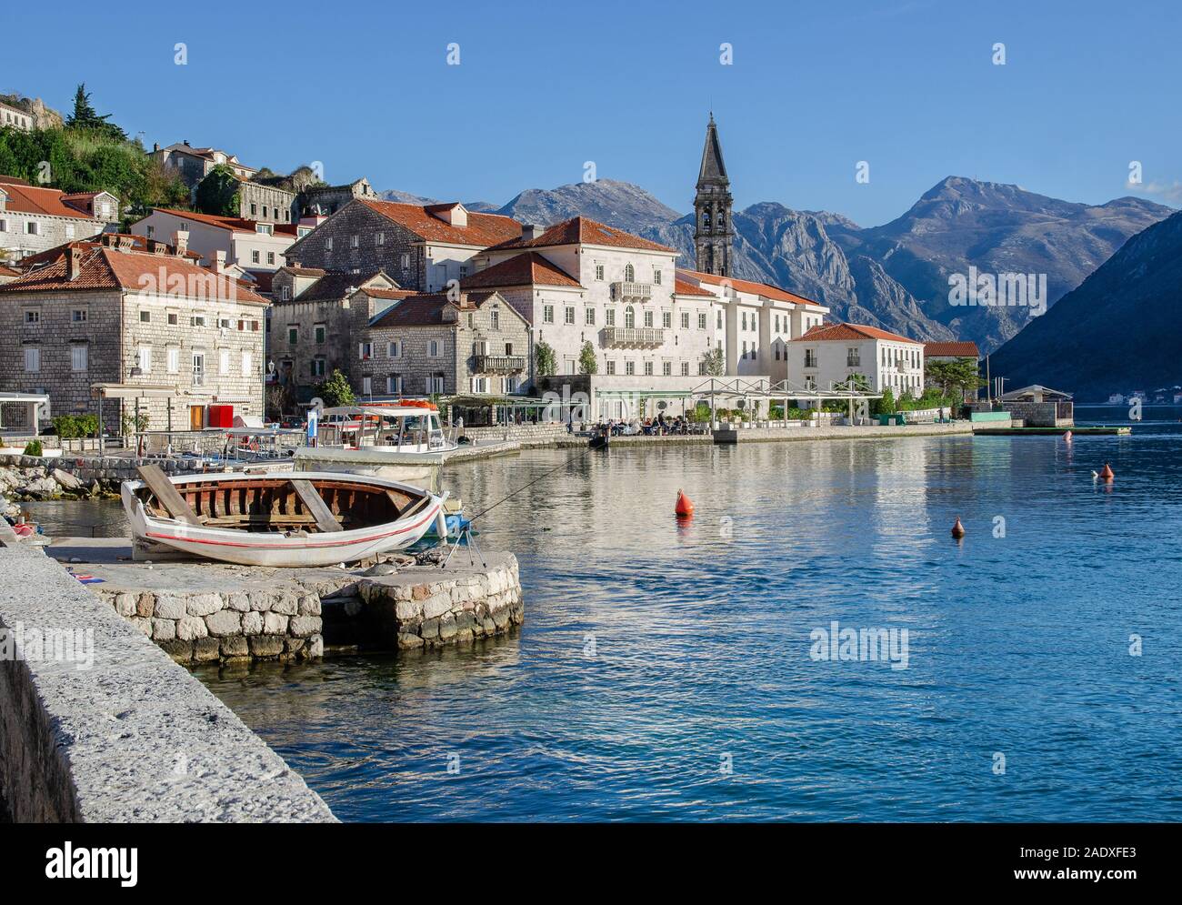Old town of perast hi-res stock photography and images - Alamy