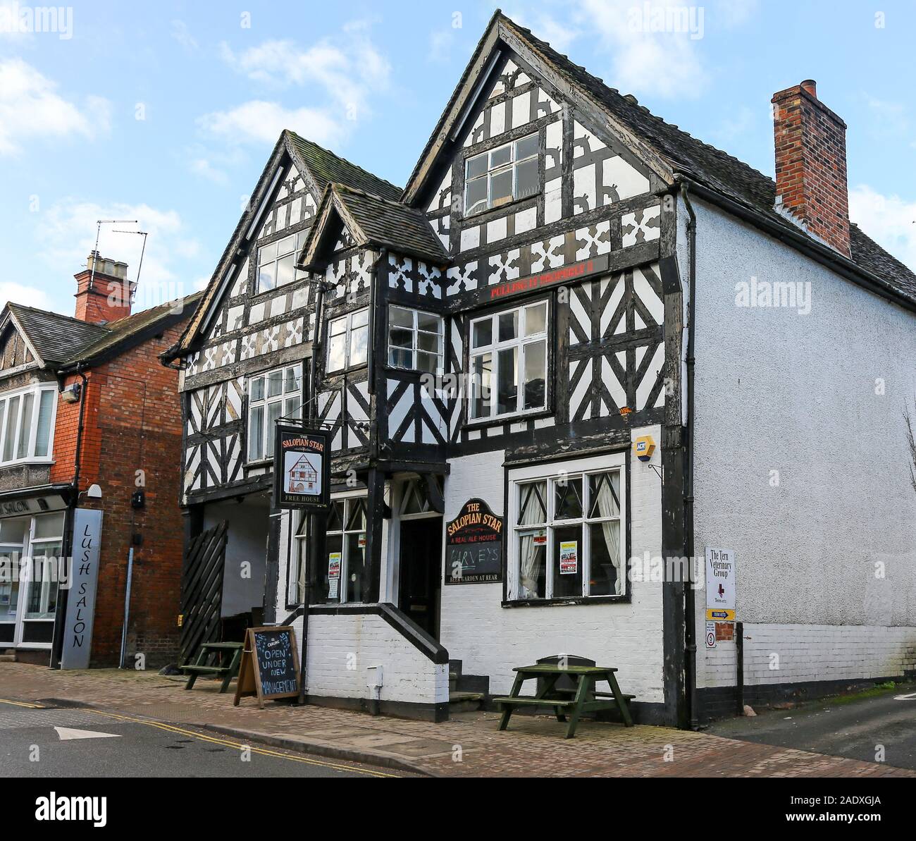 Salopian star public house hi-res stock photography and images - Alamy