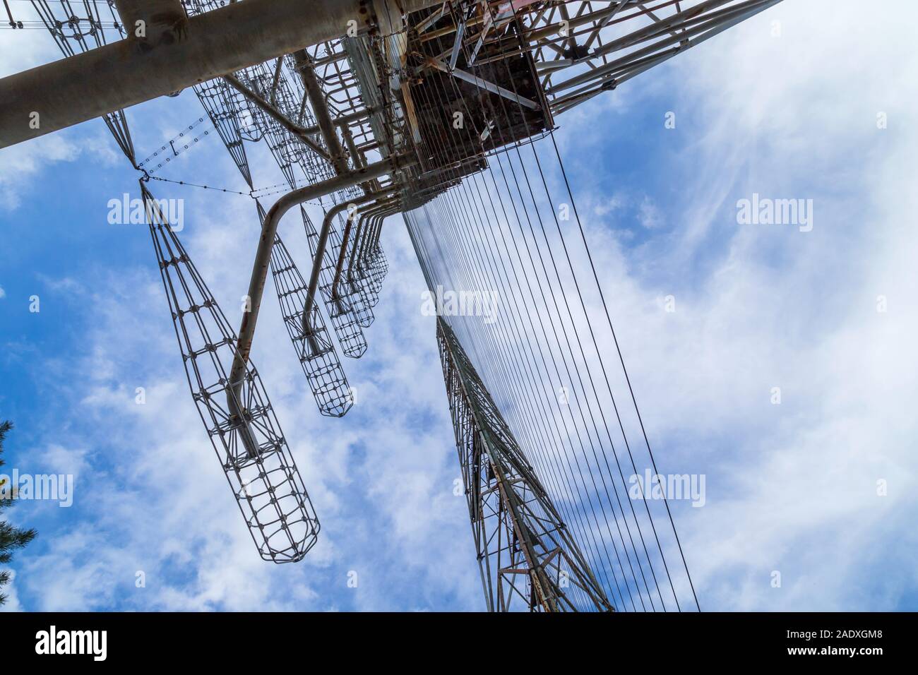 Former military Duga radar system in Chernobyl Exclusion Zone, Ukraine ...