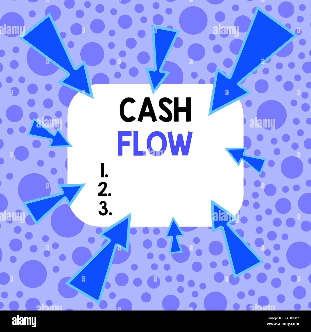 Handwriting text Cash Flow. Conceptual photo Movement of the money in ...
