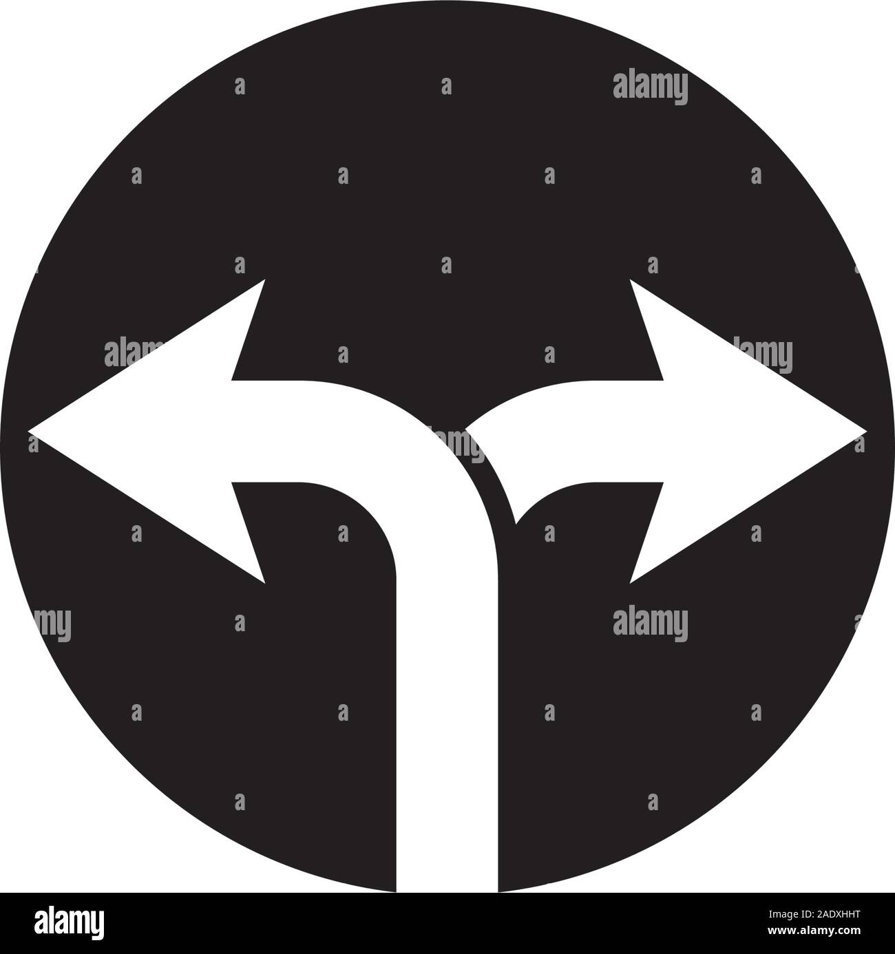 Vector road infographic design template Black and White Stock Photos ...