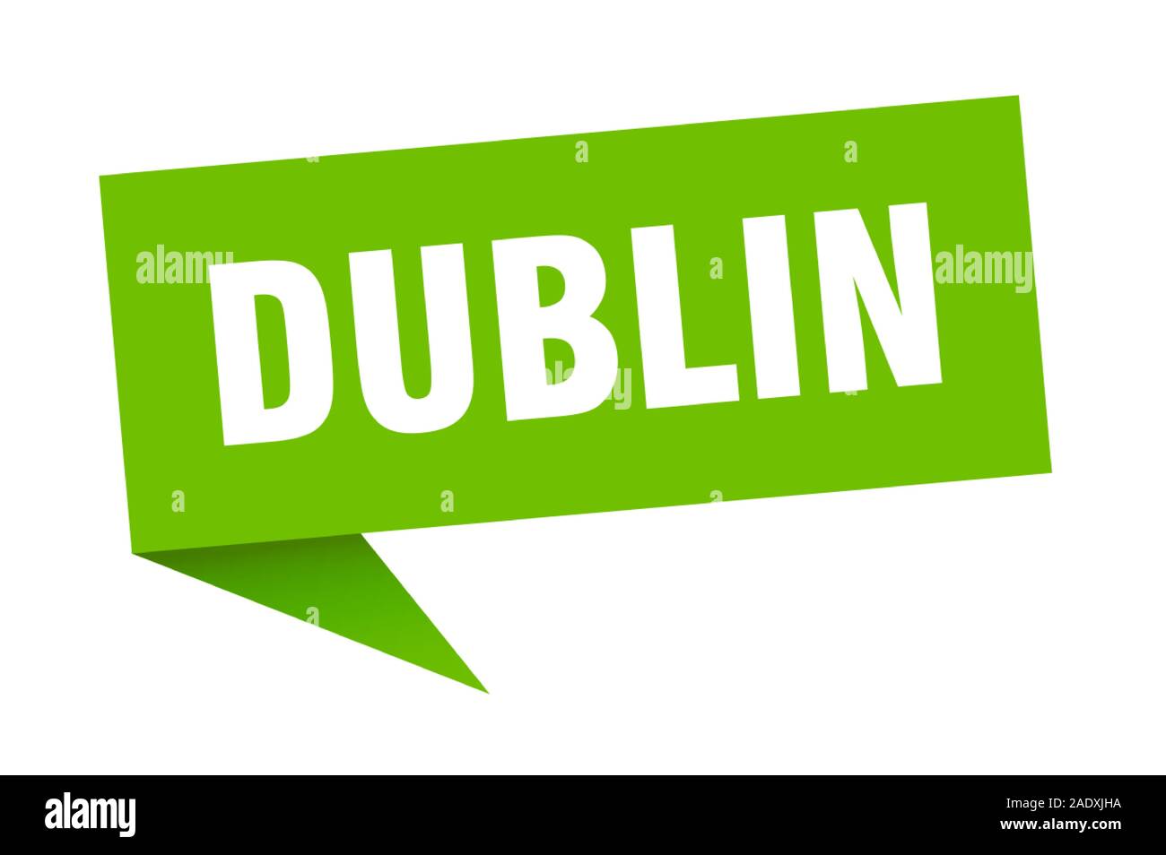 Dublin signpost Stock Vector Images - Alamy
